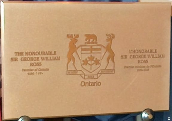 SIR GEORGE WILLIAM ROSS